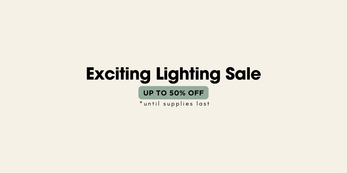 Exciting Lighting Sale – Interior Source