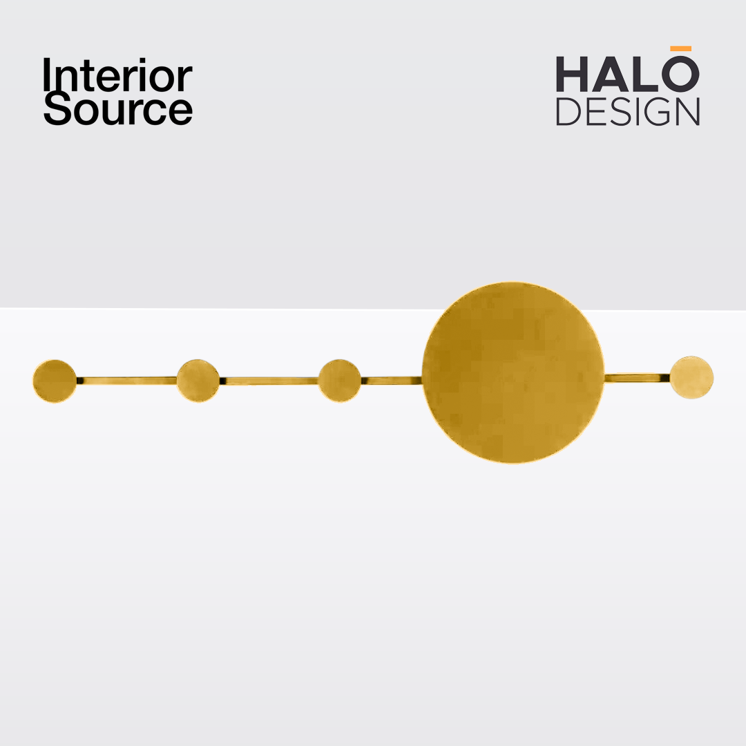 Halo Design Apollo Wall Lamp Gold – Interior Source