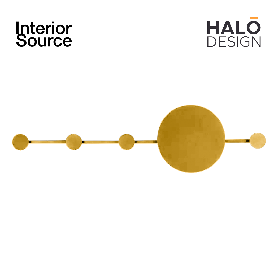 Halo Design Apollo Wall Lamp Gold – Interior Source