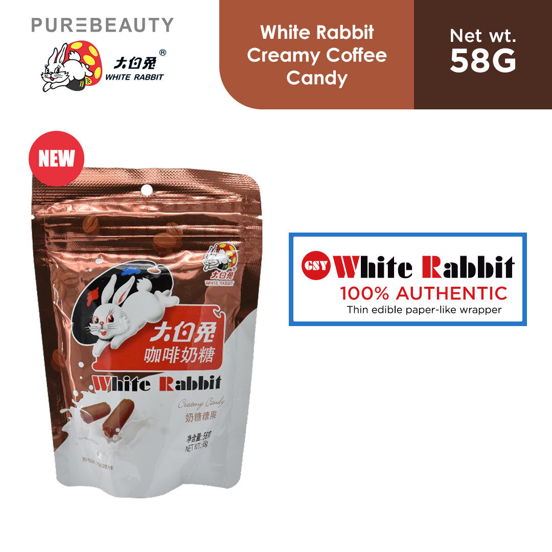 (BUY 1 GET 1) White Rabbit Coffee Creamy Candy - 100% Original 58g ...