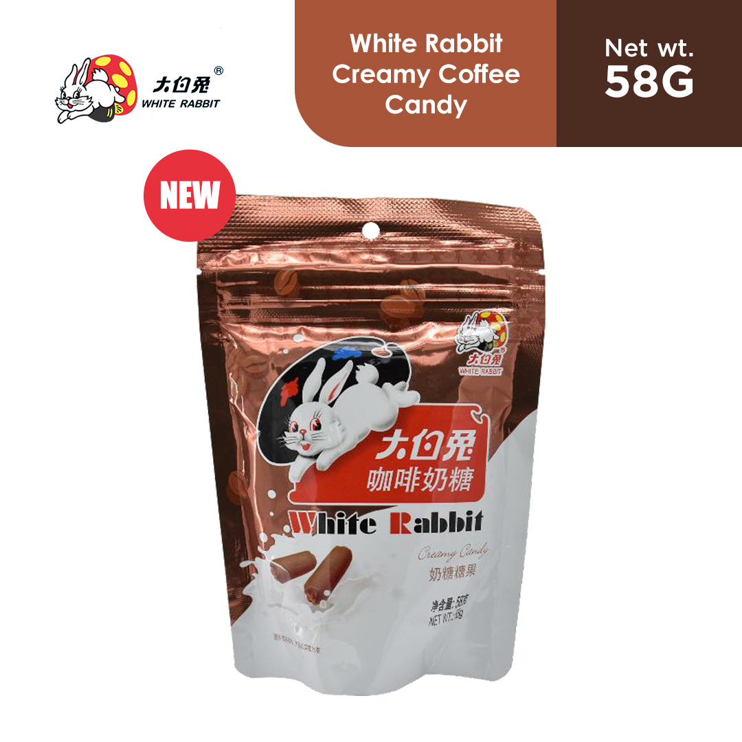 White Rabbit Coffee Creamy Candy - 100% Original 58g – Interior Source