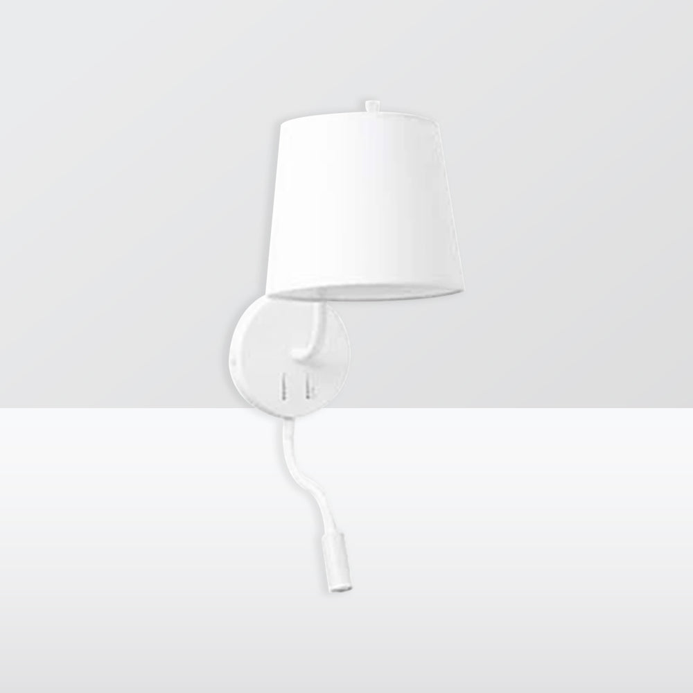 Faro Berni Wall Lamp with LED Reader White – Interior Source